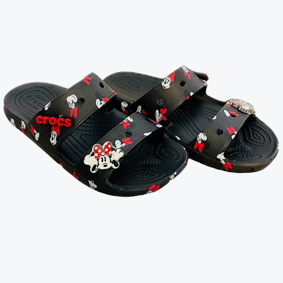 CROCS | Shoes | Disney Parks Exclusive Minnie Mouse Sandal Crocs Womens ...